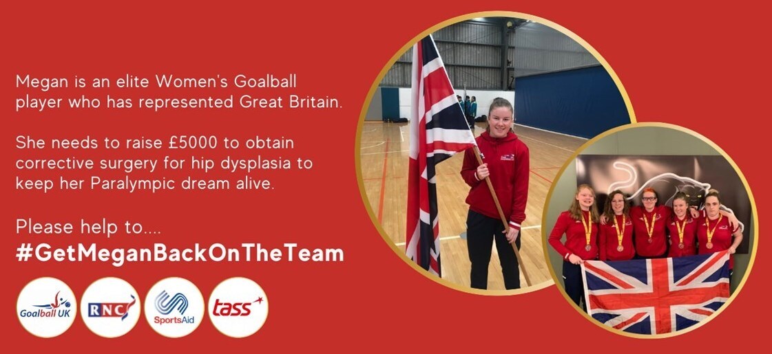 #GetMeganBackOnTheTeam! - Goalball UK